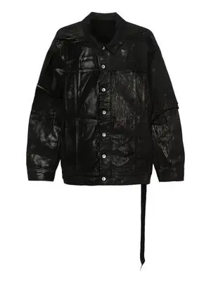 Rick Owens Jumbo Worker Jacket - Black