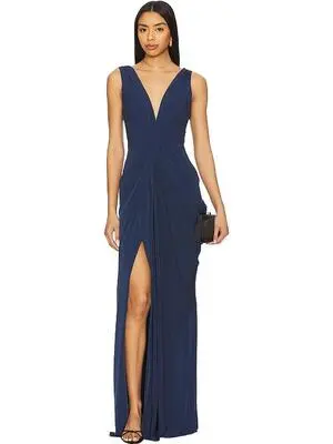 Katie May Leo Gown Navy