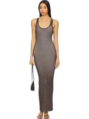 Lioness Rebirth Maxi Dress - Chocolate