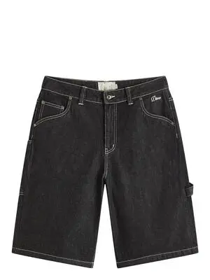 DIME Classic Denim Shorts - Black Washed