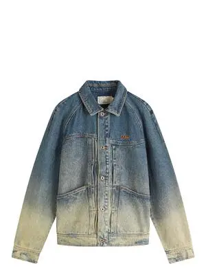 DIME Denim Jacket - Dipped Sandblasted Indigo