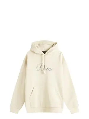 DIME Cursive Logo Hoodie - Fog