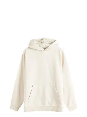 SKIMS Boyfriend Fleece Pullover Hoodie - Buff