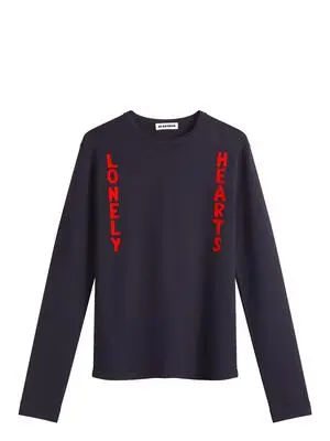 JIL SANDER Lonely Hearts Crew Knit - Midnight