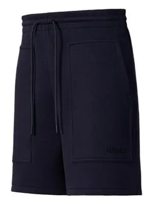Mackage Double-face Jersey Shorts - Navy