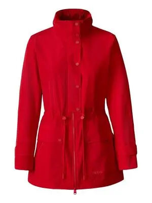Mackage Medium-length Rain Jacket - Lava