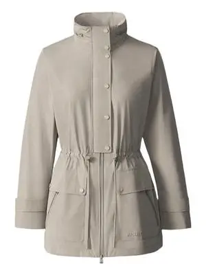 Mackage Medium-length Rain Jacket - Light Camel