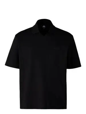 Mackage Marco Organic Cotton Polo - Black