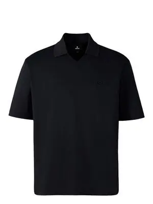 Mackage Marco Organic Cotton Polo - Navy