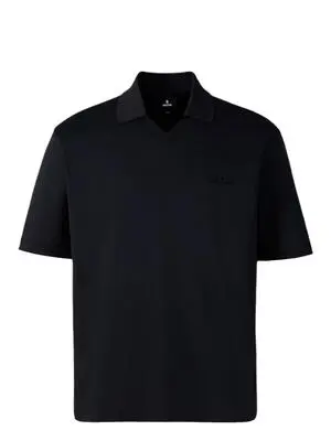 Mackage Marco Organic Cotton Polo Navy