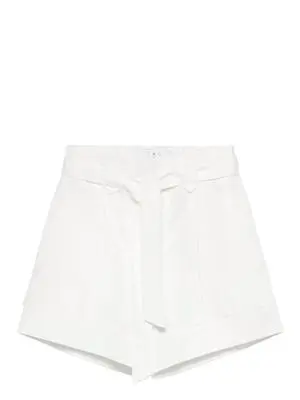 IRO PARIS Hannou Belted Shorts - White