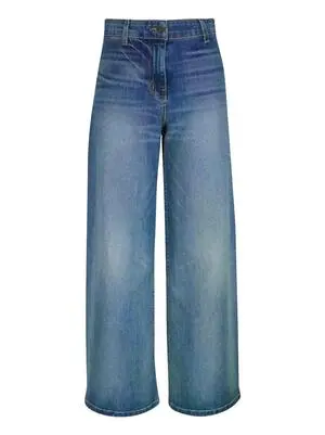 NILI LOTAN Wide-leg Jeans - Blue