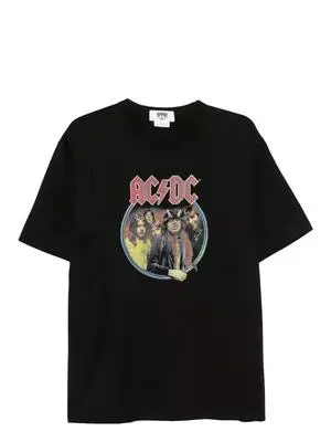 Junya Watanabe Ac-dc T-shirt - Black