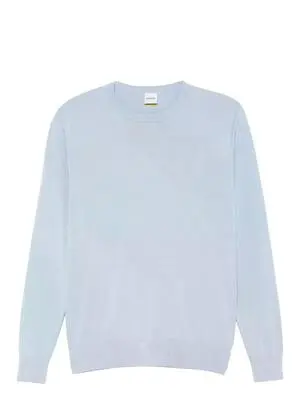 Aspesi Cotton Crew Neck Sweater - Blue