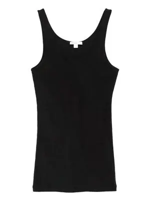 JAMES PERSE Ribbed Daily Tank - Black