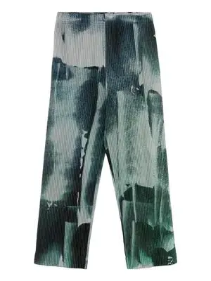 Issey Miyake Wind Walk Trousers - Blue
