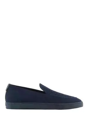 Giorgio Armani Asv Chevron Slippers - Blue