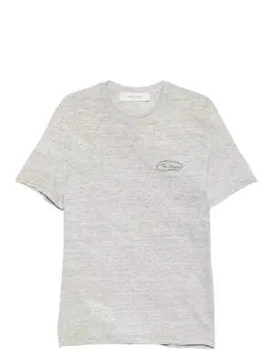 GOLDEN GOOSE Handwriting-print T-shirt - Grey