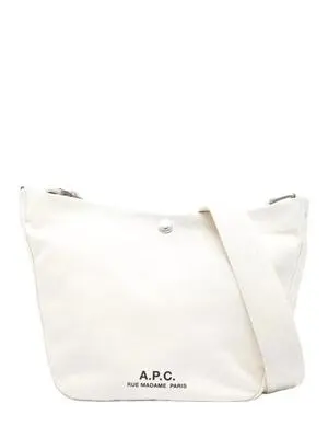A.p.c. Small Journal Shoulder Bag - Neutrals