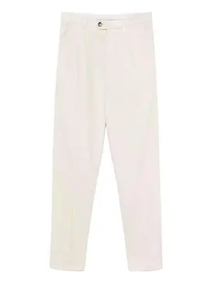 Brunello Cucinelli Corduroy Trousers - White