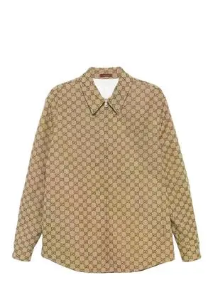 GUCCI Gg-canvas Overshirt