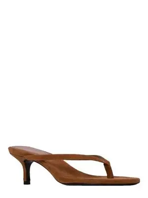 BLACK SUEDE STUDIO BLACK SUEDE STUDIO Tash Kitten Heel Flip Flop