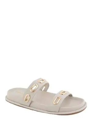 Splendid Carmen Slide Sandal - White Sand