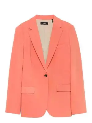 Theory Single-breasted Blazer - Orange