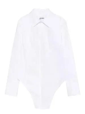 JEAN PAUL GAULTIER Poplin Bodysuit - White