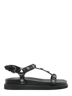 Ash Ugo Flat Sandals - Black