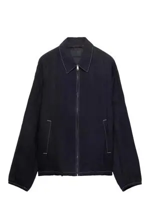 Prada Cotton Blouson Jacket - Black