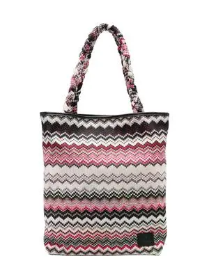Missoni Wave Tote Bag - Black