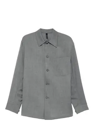 HEVO Virgin Wool Shirt - Grey