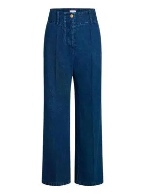 Patou Wide Leg Jeans - Blue