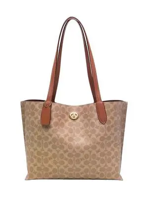 Coach Willow Tote Bag - Brown