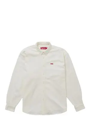 Supreme Small Box Denim Shirt - White