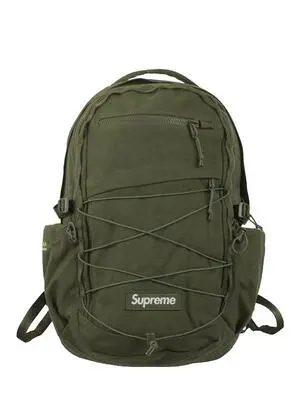Supreme Logo Backpack - Olive
