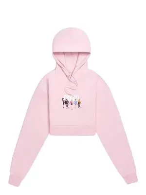 Kith X Sailor Moon Alexa Cropped Hoodie - Pink