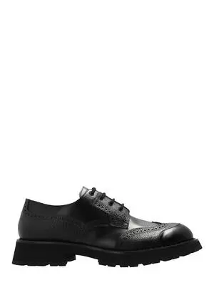 Alexander McQueen Punk Worker Derby Lace-up Sneakers - Black