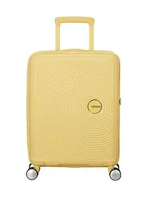 AMERICAN TOURISTER Expandable Four-wheel Suitcase 55cm - Pastel Yellow