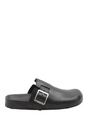 Loewe Ease Buckle Clogs - Black