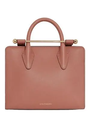 Strathberry Nano Leather Tote - Sienna