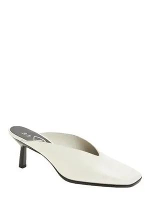 3.1 Phillip Lim Leather Mule - Antique White