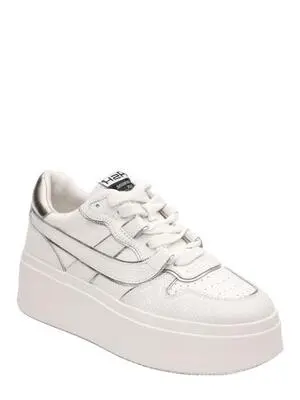 Ash Match Platform Sneakers - White/ White/ Platino