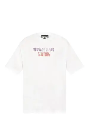 Versace Logo-print T-shirt - White