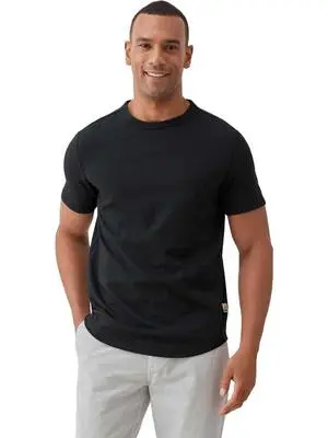 SURFSIDE SUPPLY CO. Salty Scoop Jersey Tee - Black