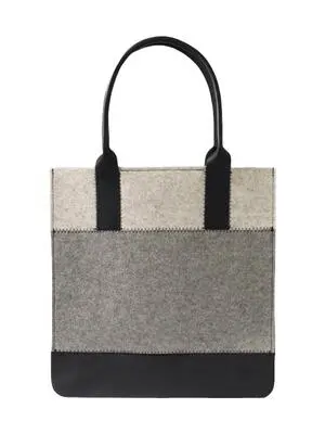 GRAF LANTZ Jaunt Merino Wool Tote - Granite  / Black