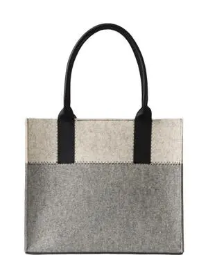 GRAF LANTZ Graf Lantz Jaunt Merino Wool Midi Tote Granite