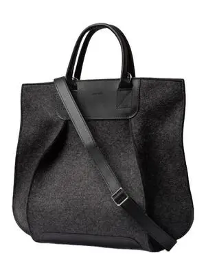 GRAF LANTZ Frankie Merino Wool Tote - Charcoal Black