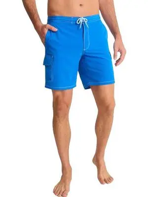 Tommy Bahama Baja Bay Swim Trunks Victoria Blue